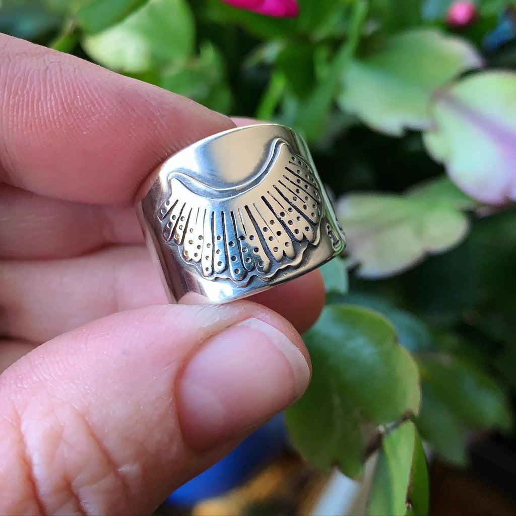 RBG "i dissent" Sterling Silver Ring – Sarah Weber Silversmith