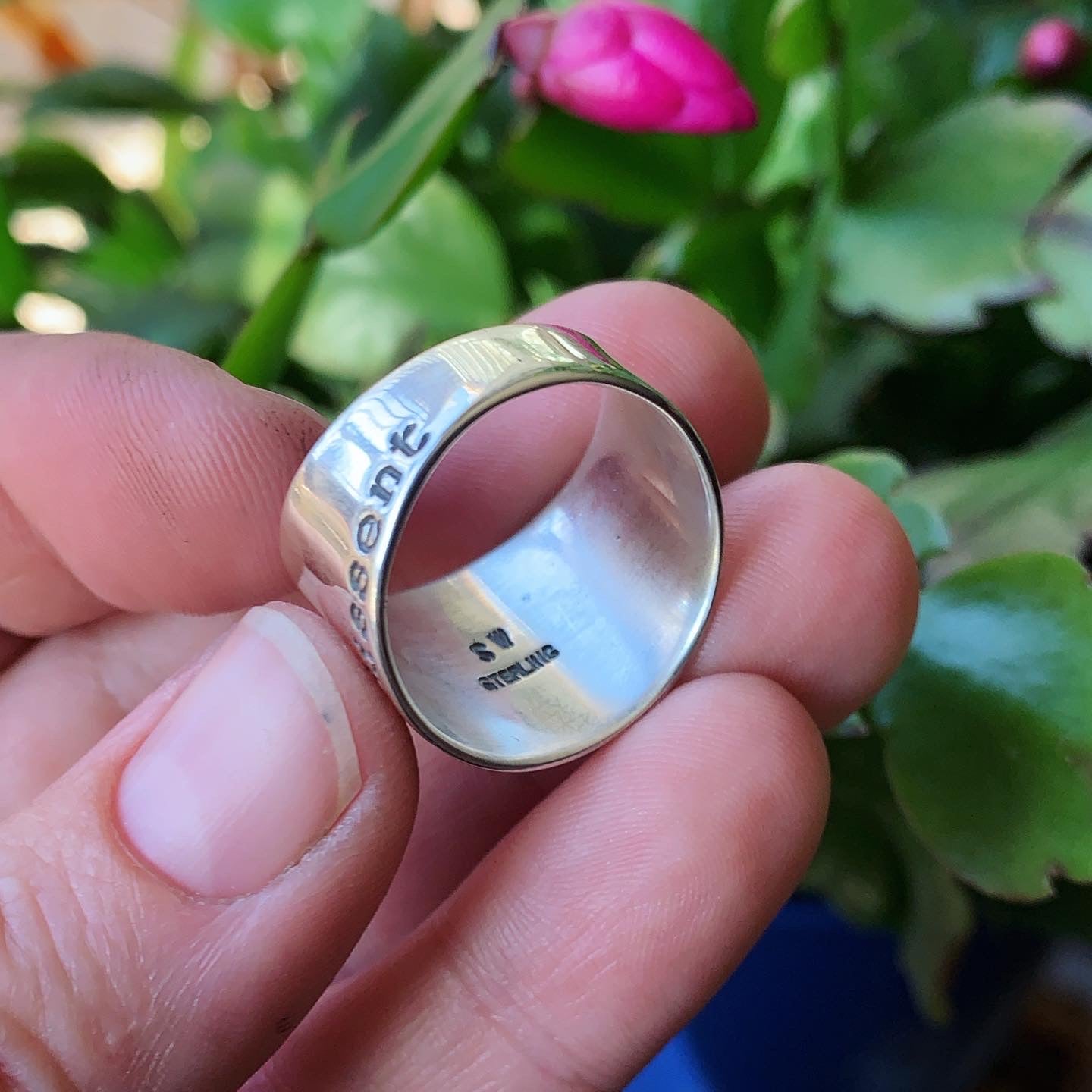 RBG "i dissent" Sterling Silver Ring – Sarah Weber Silversmith